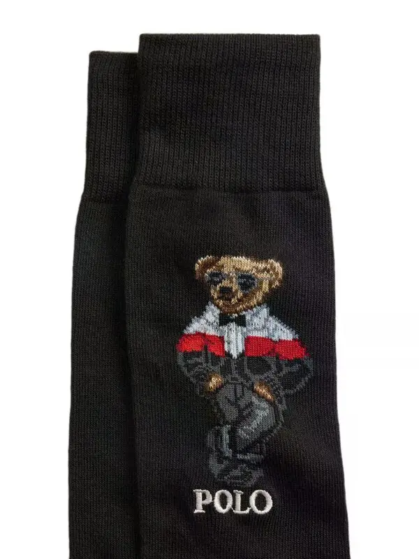 Polo Ralph Lauren Socks Pack Of Two - Black