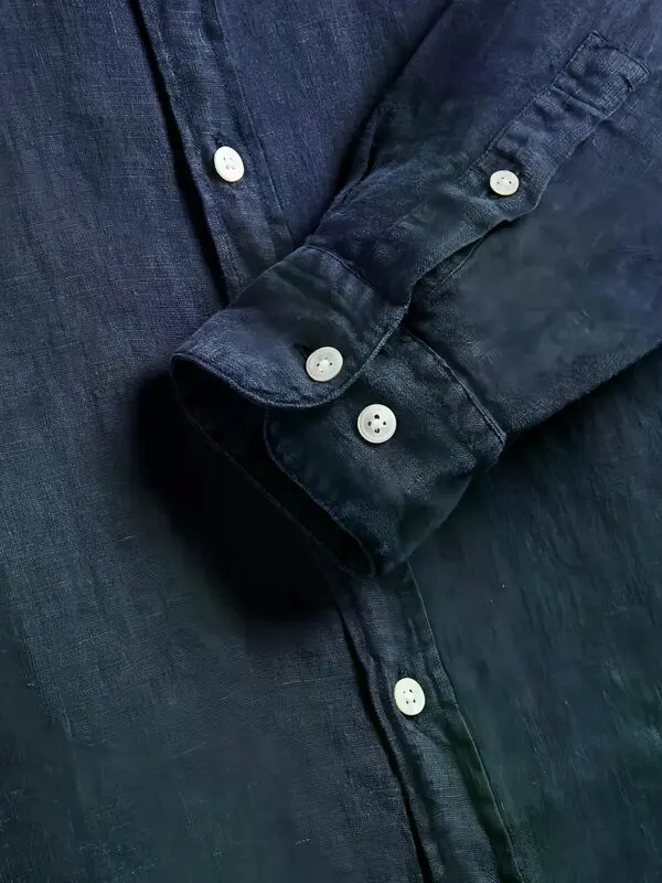 Portuguese Flannel Linen Chest-pocket Shirt
