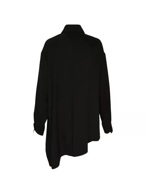 Yohji Yamamoto Asymmetric Tie-fastening Blouse