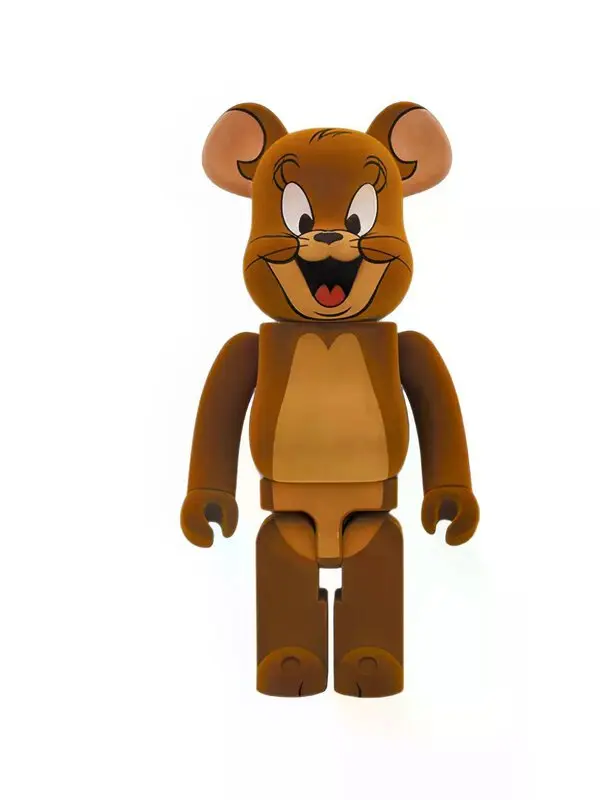 BE@RBRICK Jerry Flocky 1000% Collectible - Brown