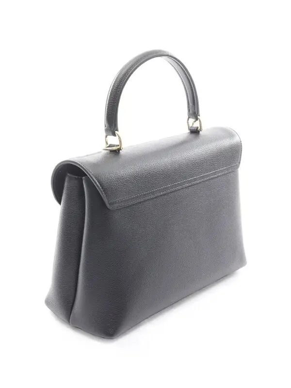 Celine Nino Triomphe Leather Tote Bag - Black