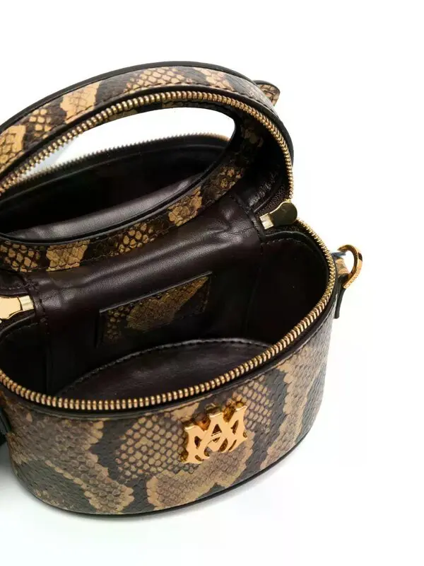 Amiri Nano Logo Plaque Vanity Mini Bag
