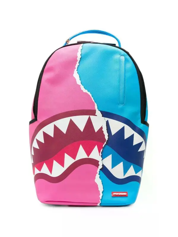 SPRAYGROUND Shark Central Zen Split-design Backpack - Pink