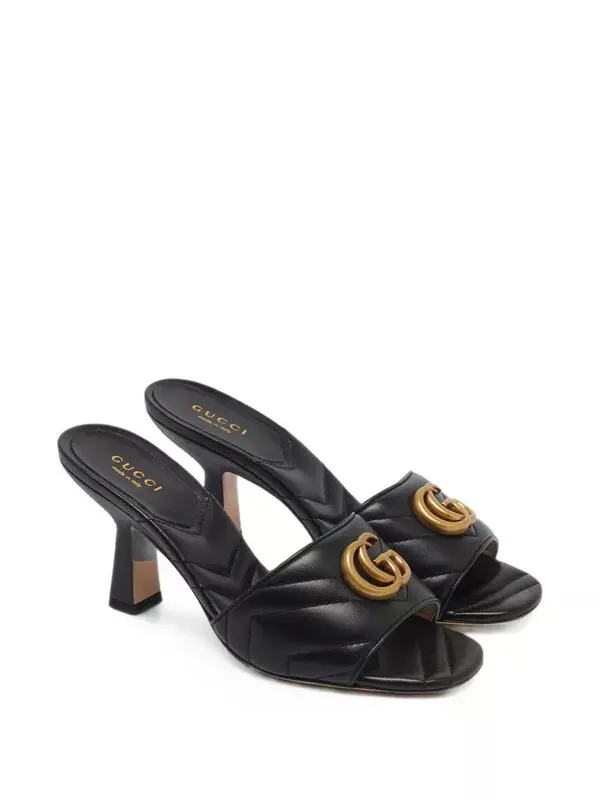 Gucci Gg Marmont Quilted Sandals