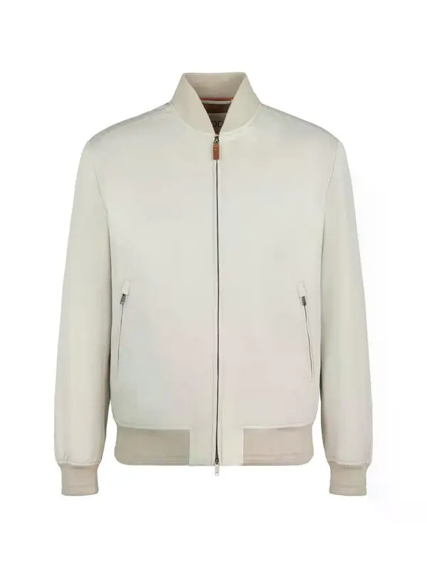 TOD'S Brera Bomber Jacket - Neutrals