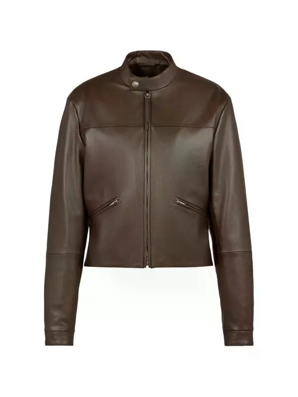 TOD'S Leather Biker - Brown