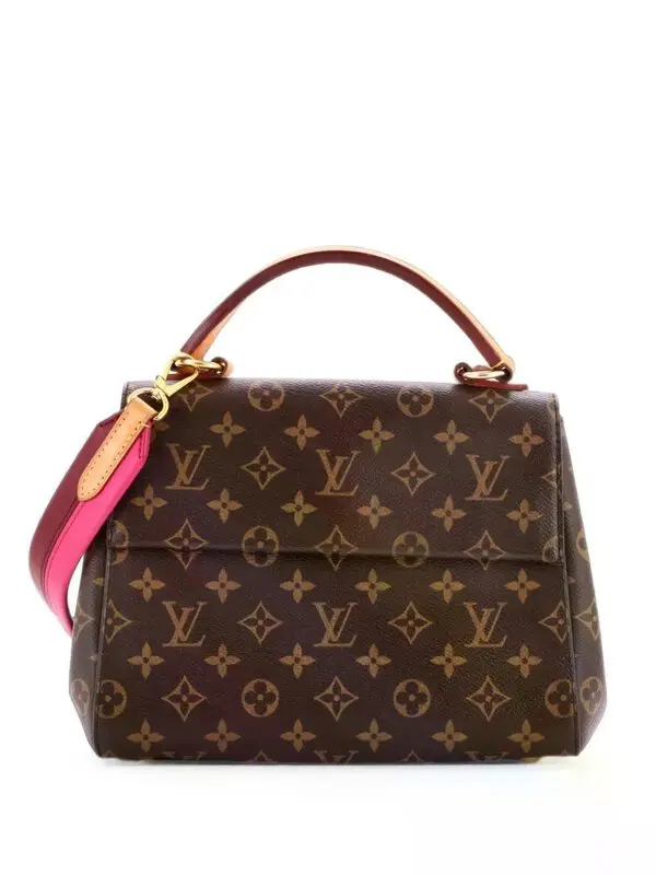 LOUIS VUITTON Monogram Canvas Cluny Bb Satchel - Brown