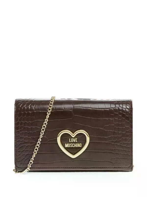 Moschino Heart-logo Shoulder Bag