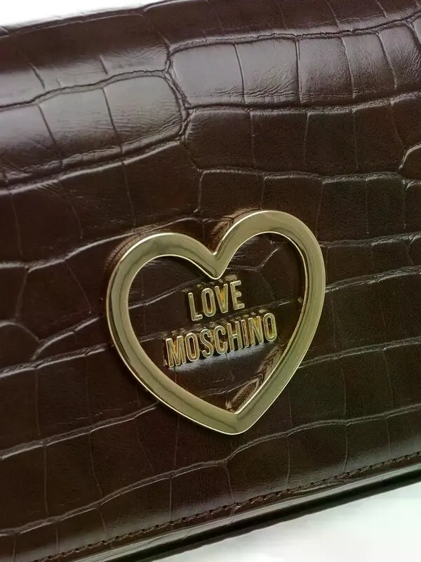 Moschino Heart-logo Shoulder Bag