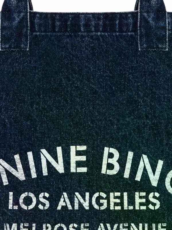 ANINE BING Leo Denim Tote