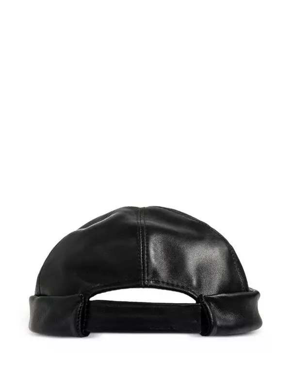 Moschino Leather Hat