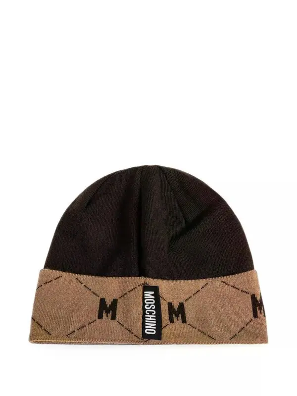 Moschino Logo-print Beanie Hat