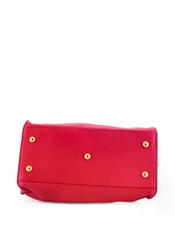 Saint Laurent Y Cabas Satchel - Pink
