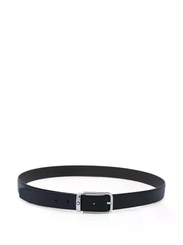 Montblanc Textured Leather Belt
