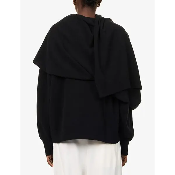 DARKPARK Addison Cashmere And Merino-wool Knit Scarf Top