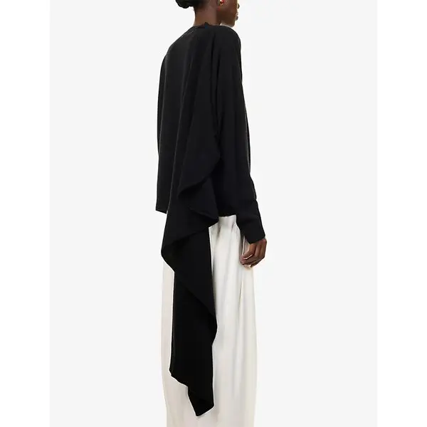 DARKPARK Addison Cashmere And Merino-wool Knit Scarf Top