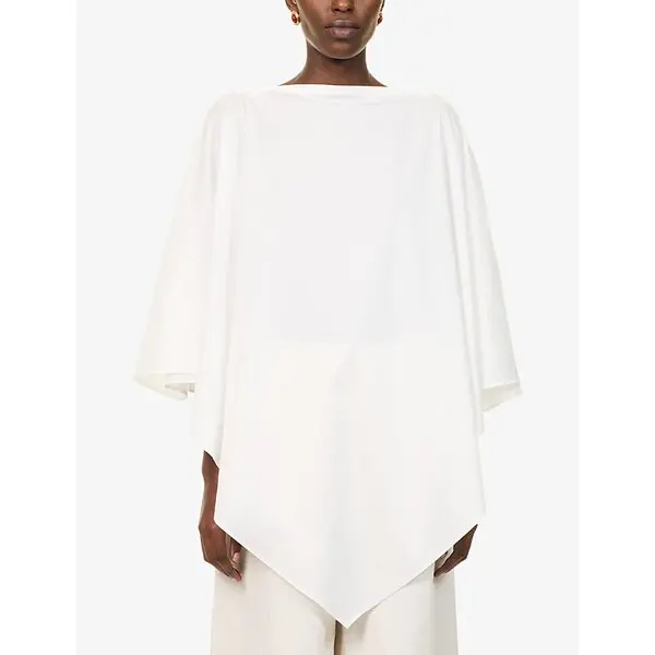 DARKPARK Bruna Bandana Cotton-blend Blouse