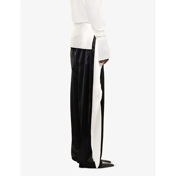 DARKPARK Luna Asymmetric Detail Jersey Top