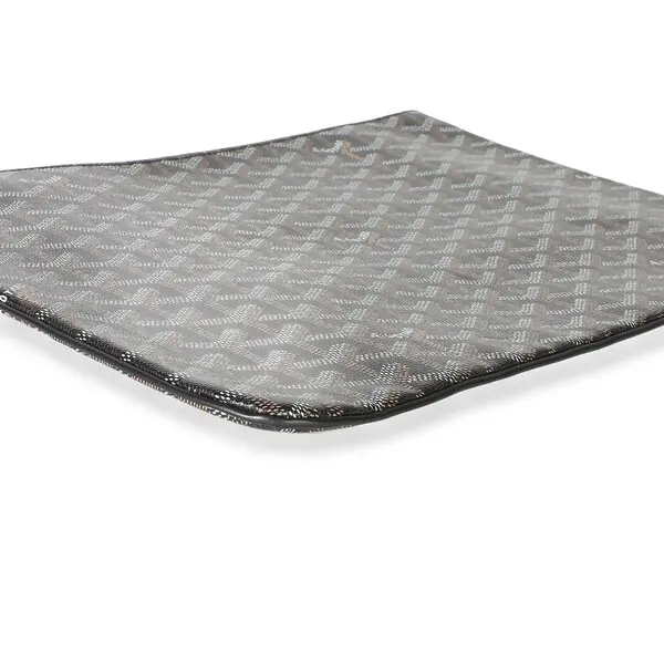 Goyard Goyardine Canvas Senat Pouch Gm - Black