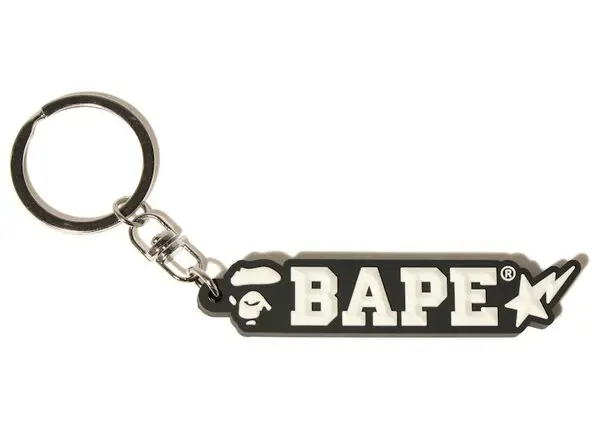 A BATHING APE Rubber Keychain