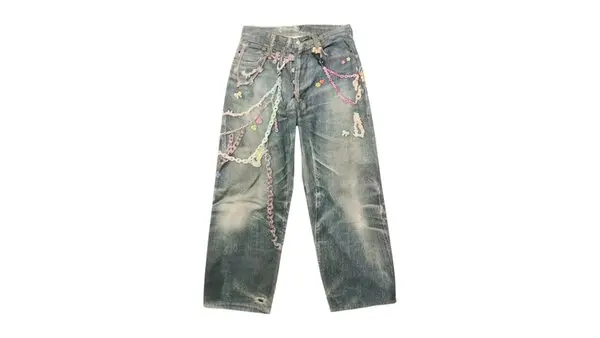 Acne Studios 1981f Baggy Fit Jean - Blue