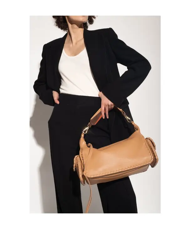 Chloé Nahir Whipstich Shoulder Bag