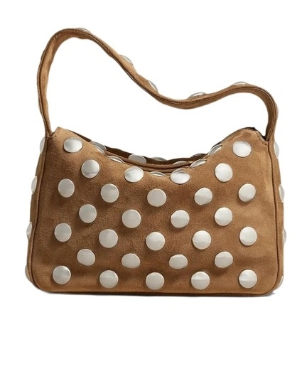 Khaite Riveted Handbag - Brown