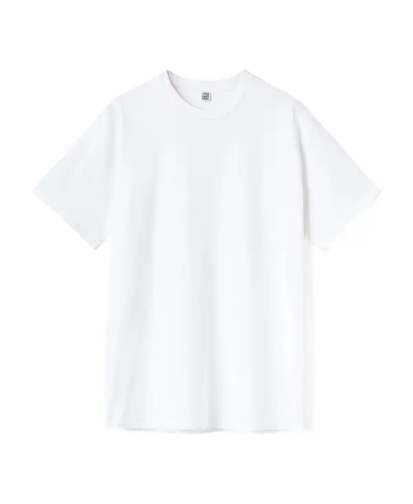 TOTEME Crewneck Short-sleeved T-shirt - White