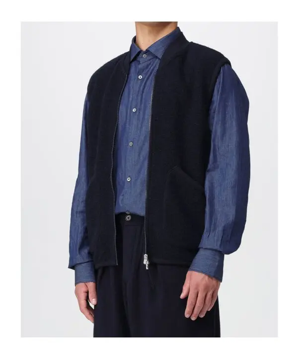 Universal Works Zip-front Fleece Vest