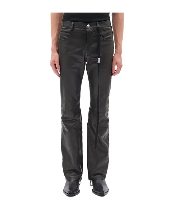 ANN DEMEULEMEESTER Jonas Bootcut Trousers - Black