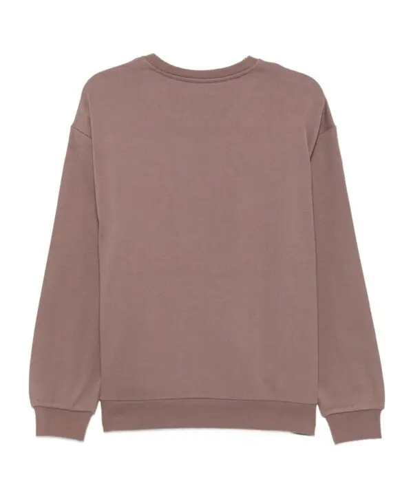 Liu Jo Rhinestone-embellished Drop-shoulder Sweatshirt
