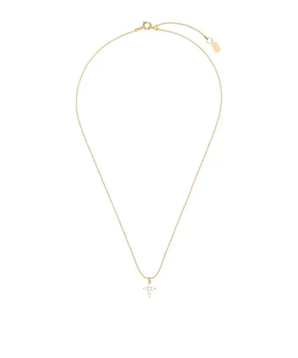 NUMBERING Ball Chain Necklace - Gold