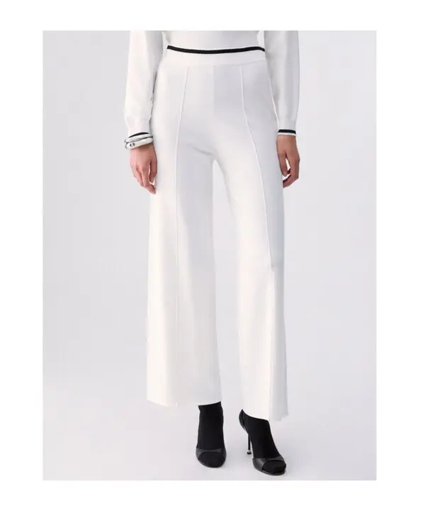 Liu Jo Contrast-trim Palazzo Pants