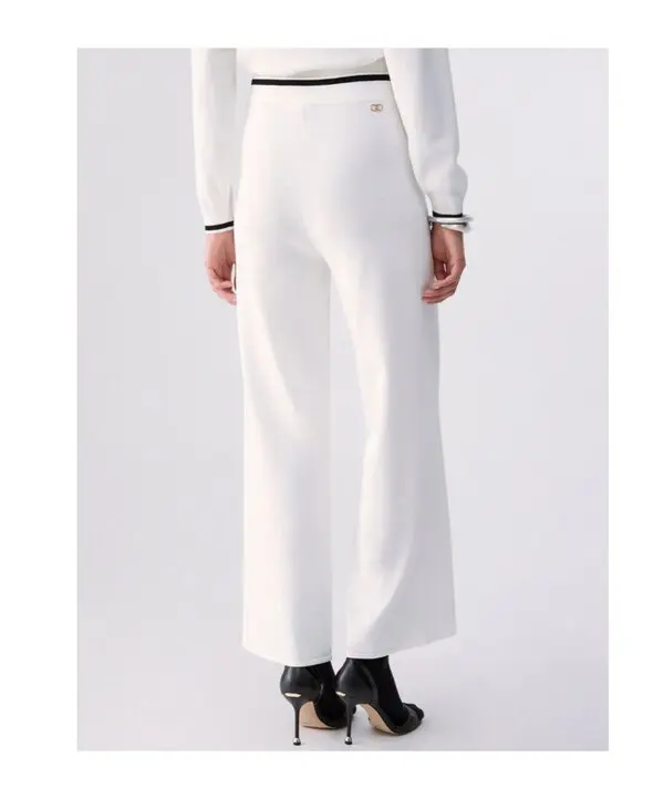Liu Jo Contrast-trim Palazzo Pants