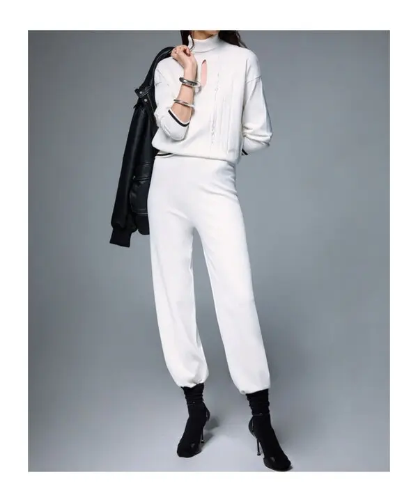Liu Jo Contrast-trim Palazzo Pants