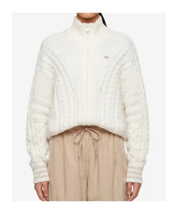 ADIDAS ORIGINALS Long Sleeve Zip-up Cardigan