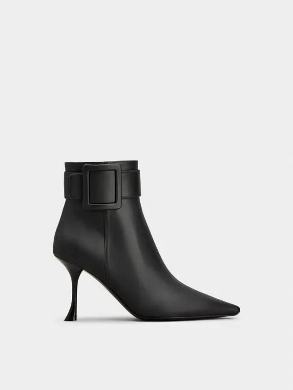 ROGER VIVIER Viv' In The City Booties - Black