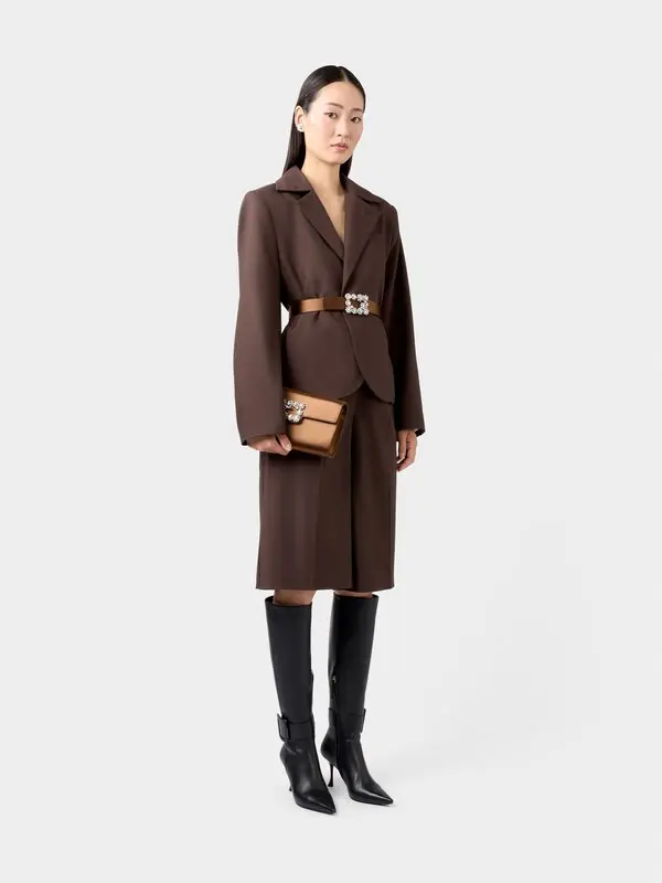ROGER VIVIER Viv' In The City Boots In Leather