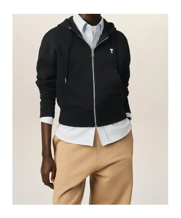 AMI Paris Long-sleeve Hoodie