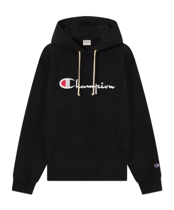 Champion Hooded Sweatshirt - Black