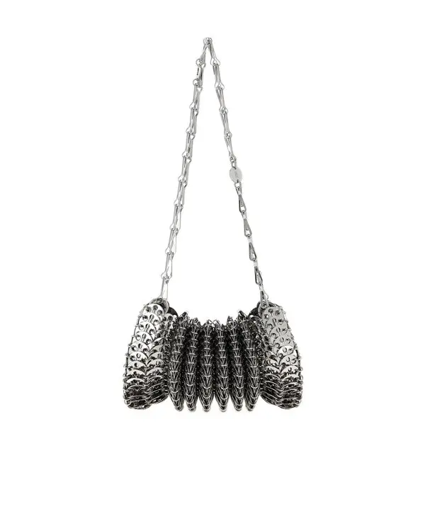 Rabanne Chain Shoulder Bag - Silver