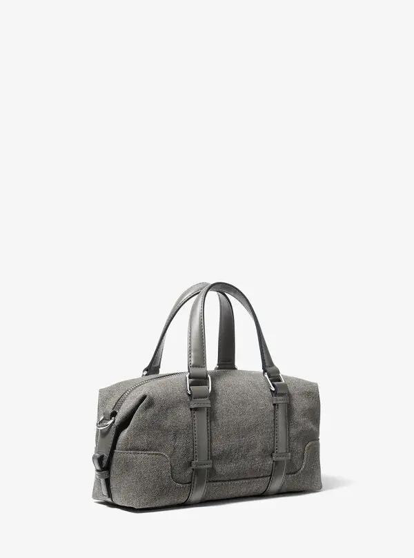 Michael Kors Teddi Extra-small Washed Denim Crossbody Bag In By