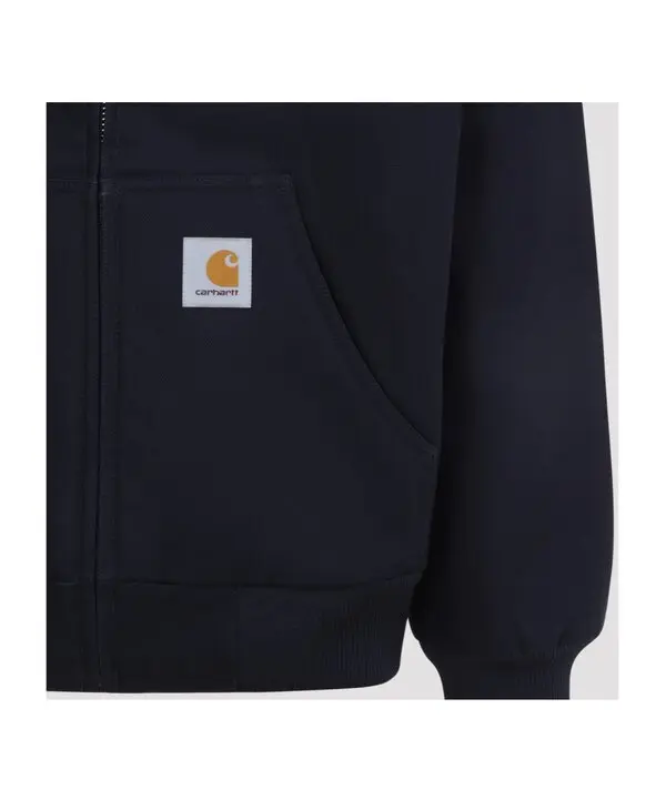 Carhartt Work In Progress Active Jacket With Hood And Zip-up Closure