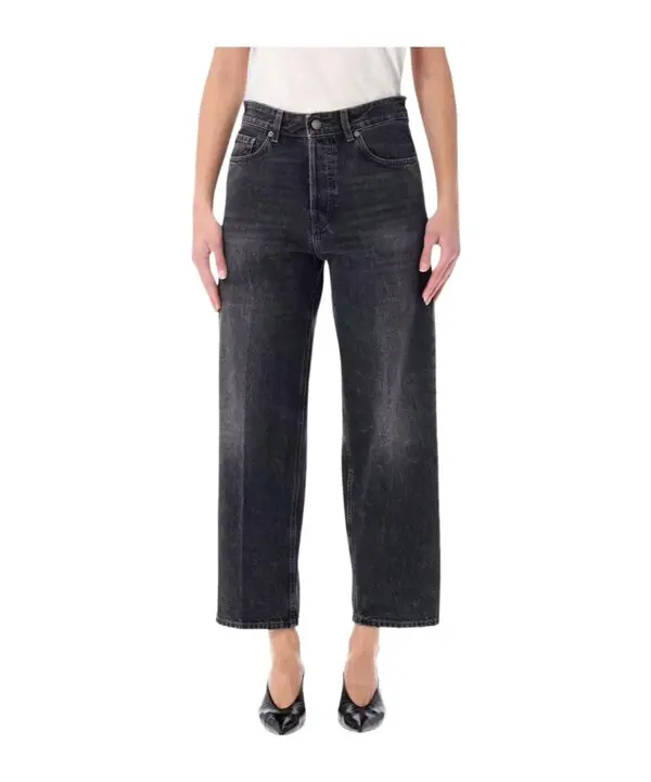 HAIKURE Cropped Jeans - Black