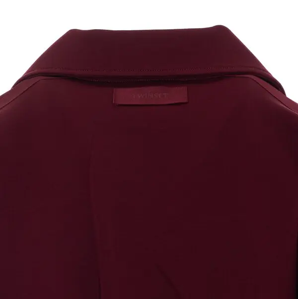 TWINSET Zip-up Knit Top