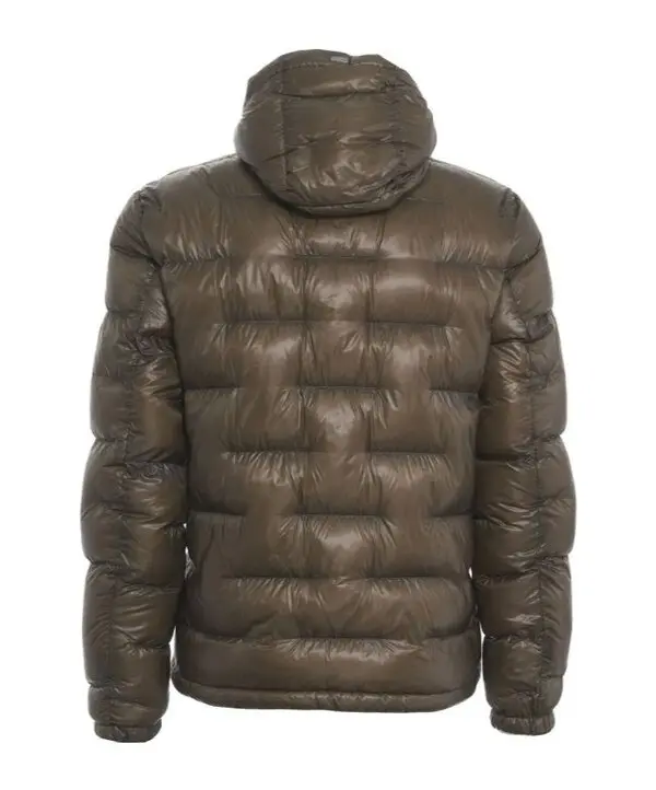 Herno Quilted Zip-up Hooded Jacket - No