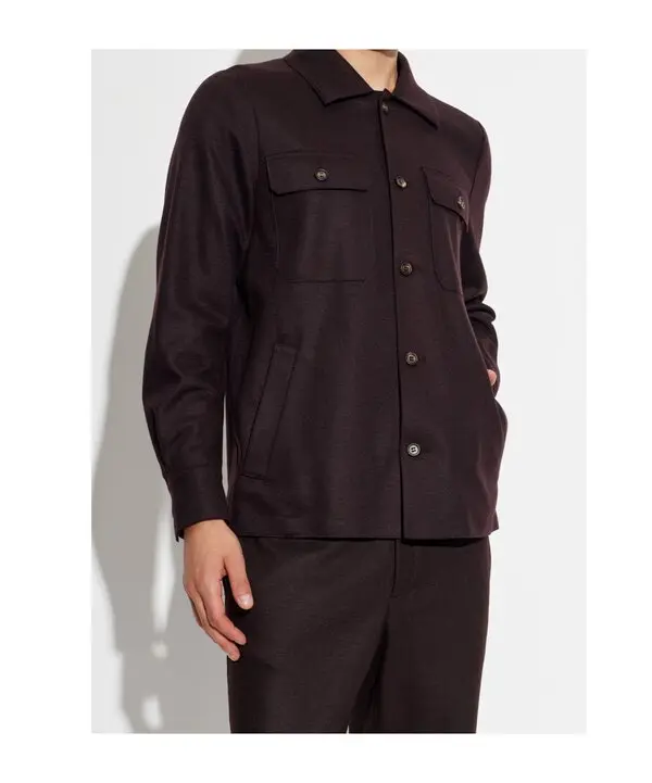 Eleventy Long-sleeved Shirt