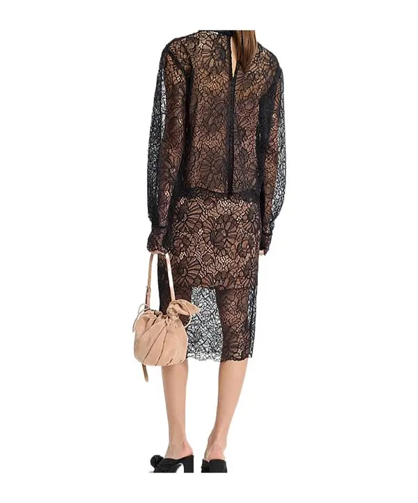ROTATE BY BIRGER CHRISTENSEN Lace Shirt