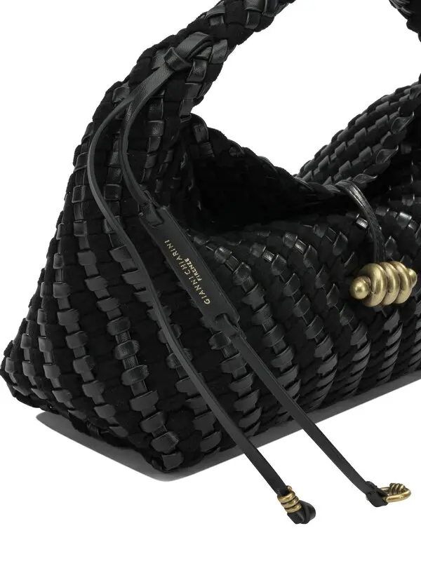 GIANNI CHIARINI Woven Shoulder Bag