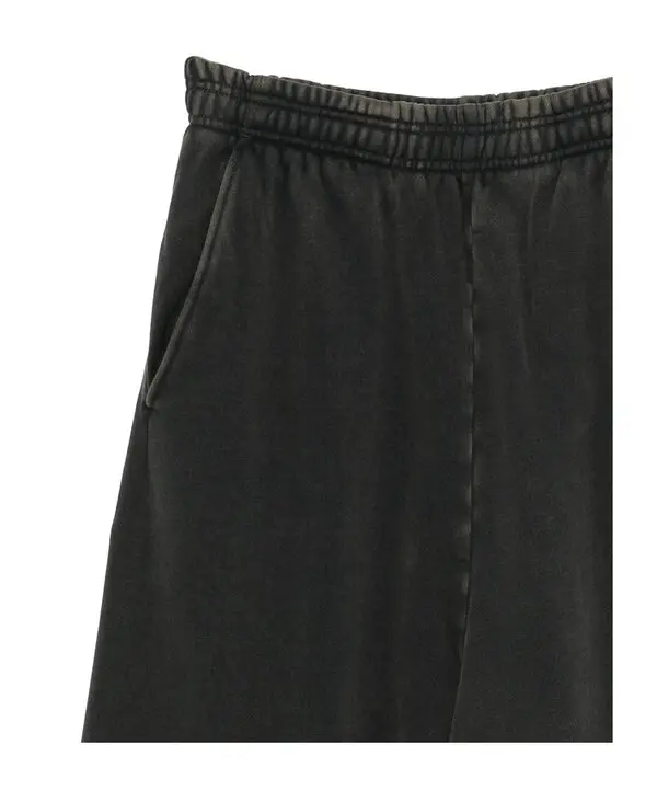 ENTIRE STUDIOS Faded-effect Elasticated-waist Track Pants